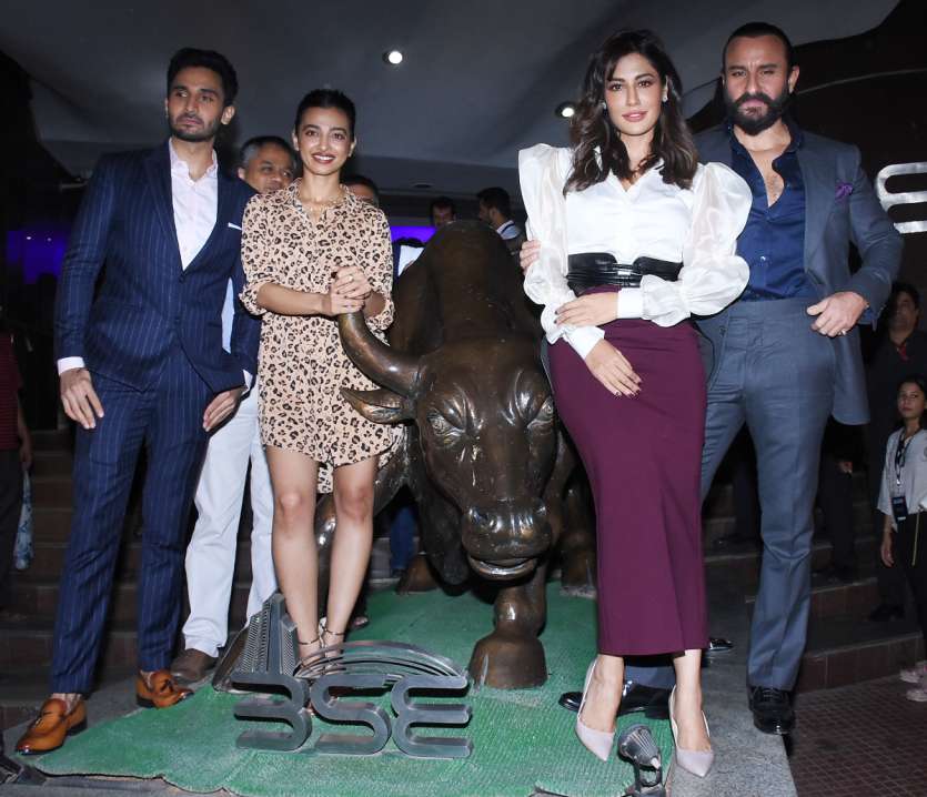Saif Ali Khan, Radhika Apte, Rohan Mehra and others at Bazaar trailer ...