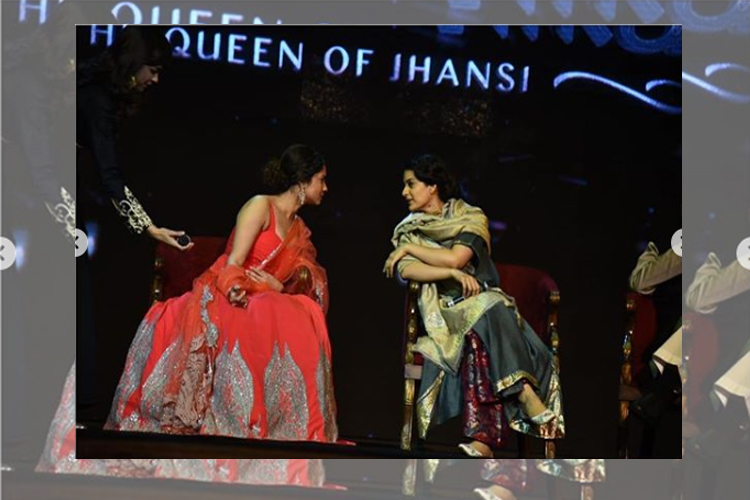 Ankita Lokhande shares candid pics with Kangana Ranaut from Manikarnika song launch