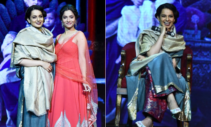 Manikarnika: The Queen of Jhansi: Kangana Ranaut, Ankita Lokhande launch new song Bharat in Delhi