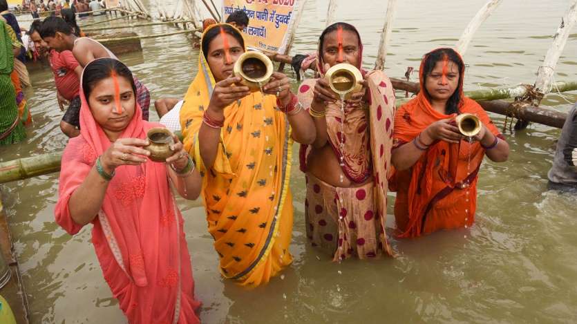 Bihar CM Nitish Kumar Chhath Puja 2020 IN PICS