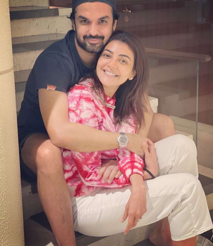 Kajal Aggarwal and her husband Gautam Kitchlu's mushy moments will ...