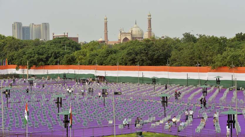 75th Independence Day: Highlights of Full dress rehearsal at Red Fort ...