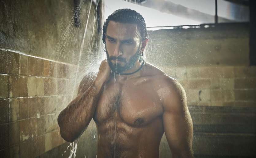 Ranveer Singhs Bare Body Pics Sets Temperature Soaring As He Flaunts