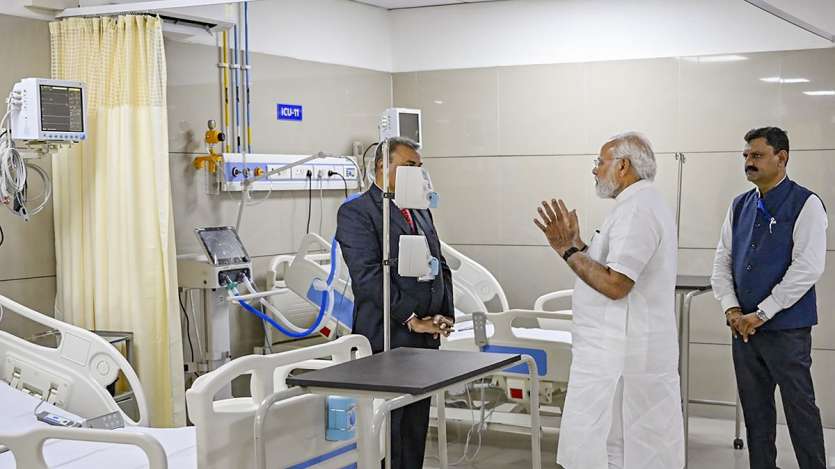 PM Modi inaugurates multi-speciality hospital in Gujarat | IN PICS