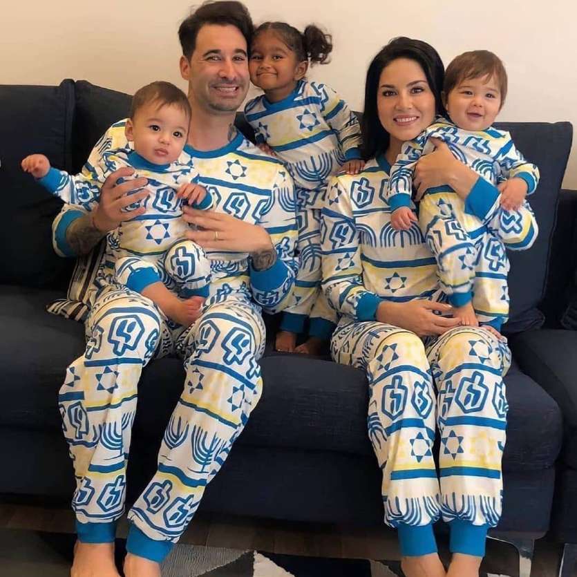 Happy Birthday Sunny Leone: Take a look at adorable family pictures of ...