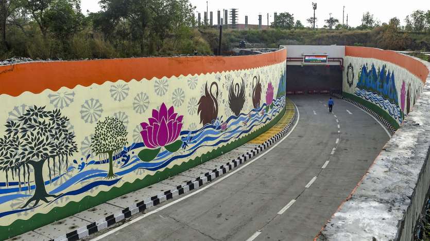 Pragati Maidan Integrated Transit Corridor project -- Delhi's first 1.6 ...