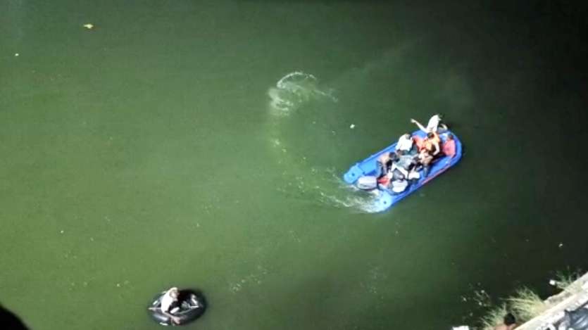 Gujarat cable bridge collapse: 3 NDRF teams at site, rescue operation ...