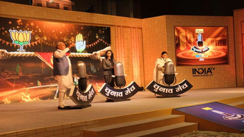 Chunav Manch 2022 Politicos debate ahead of Gujarat Elections IN PICS ...