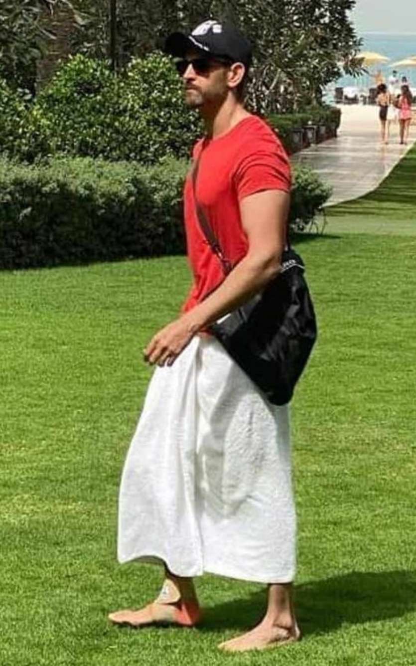 Shah Rukh Khan, Salman Khan to Allu Arjun: Bollywood actors take on 'lungi'