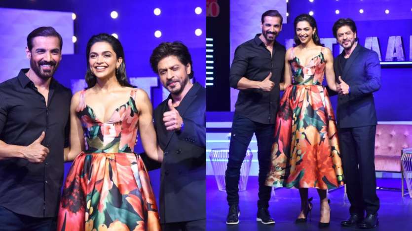 Pathaan: Shah Rukh Khan, Deepika Padukone, John Abraham set the mood right at press conference ...