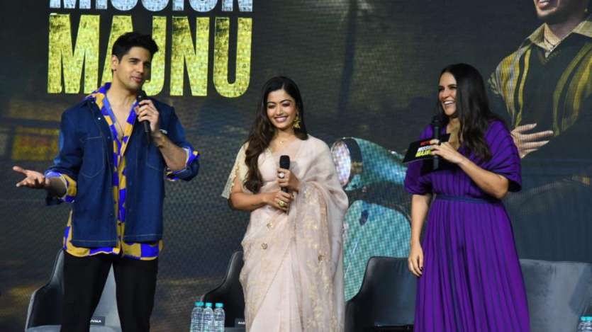 Mission Majnu: Sidharth Malhotra and Rashmika Mandanna dazzle at ...