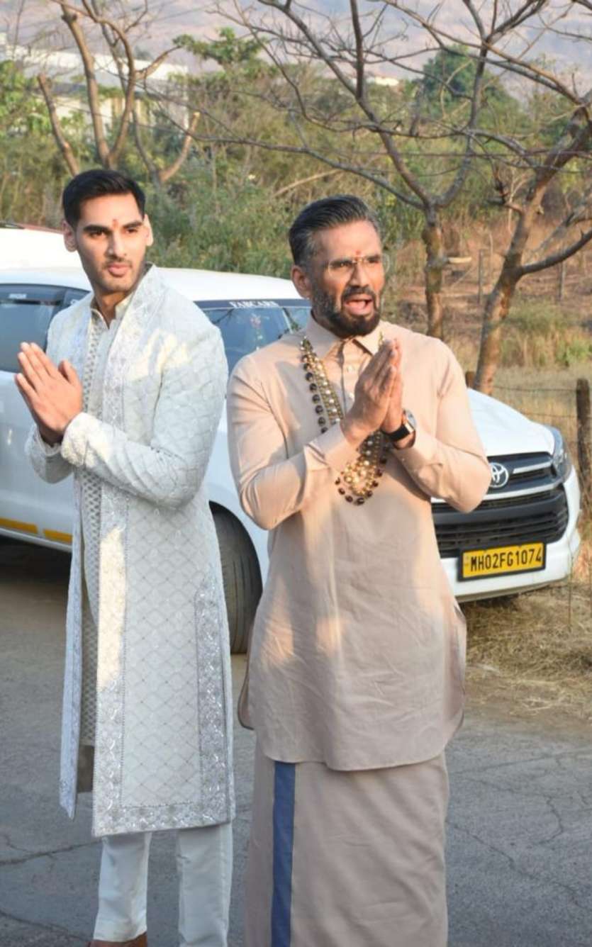 Suniel Shetty & Ahan Shetty are absolute father-son goals and these ...