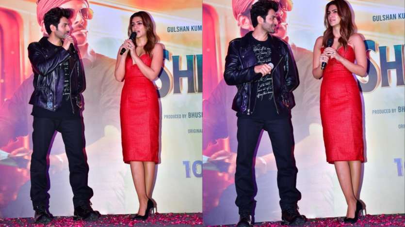 Shehzada: Kartik Aaryan and Kriti Sanon steal the show at trailer launch | Photos