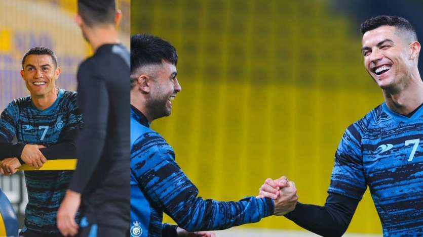 IN PICTURES | Get inside Cristiano Ronaldo's training session, CR7 ...