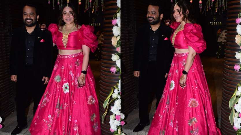 Maanvi Gagroo and Kumar Varun stun in pink and black in their post ...