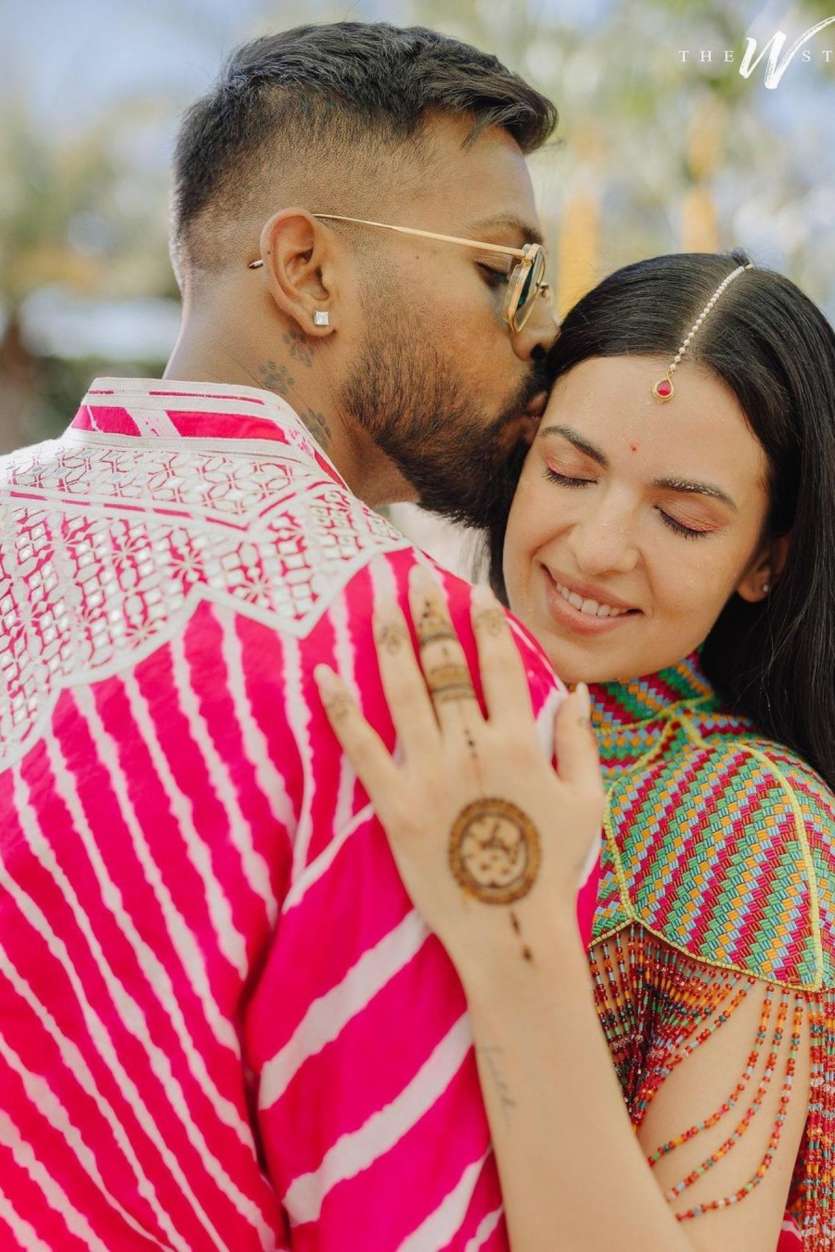 Hardik Pandya & Natasa Stankovic are painting their world with love ...