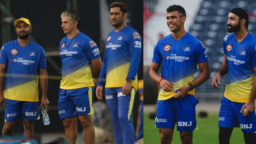 IPL 2023: Members of Chennai Super Kings train at MA Chidambaram ...