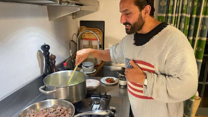 Reading, Fitness to Cooking: A look at Saif Ali Khan's life beyond ...