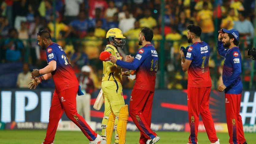 RCB celebrate thrilling win over CSK to enter dream playoffs