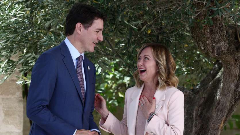 G7 leaders back on the stage with host Giorgia Meloni I SEE PICS