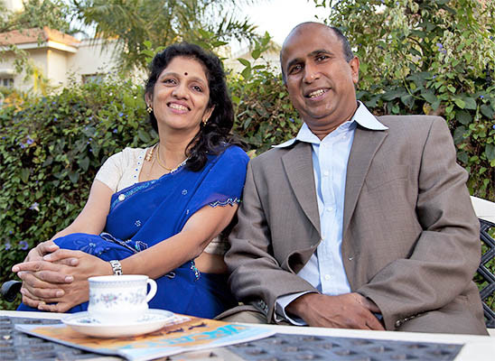 Meena Ganesh Family Photos