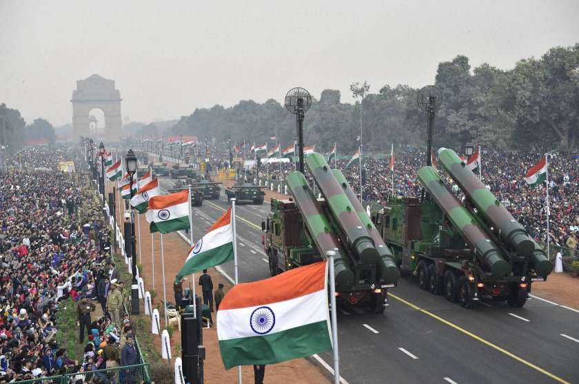 Striking pictures that capture celebration of India 68th Republic Day
