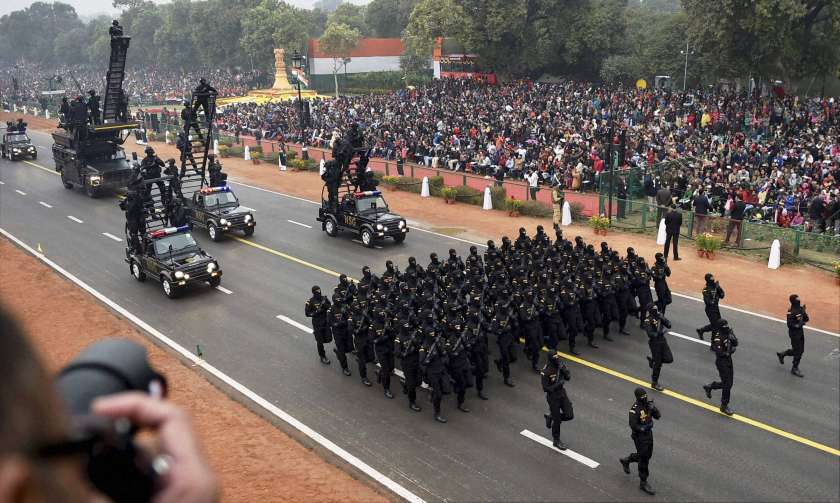 Striking pictures that capture celebration of India 68th Republic Day