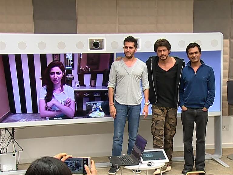 Mahira Khan attends press conference with ‘Raees' cast via video call