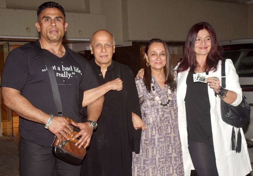 mahesh bhatt birthday party alia bhatt pooja bhatt soni razdan sadak 2 ...