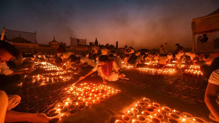 Ayodhya Deepotsav Lord Ram's city is all decked up for mega Diwali ...