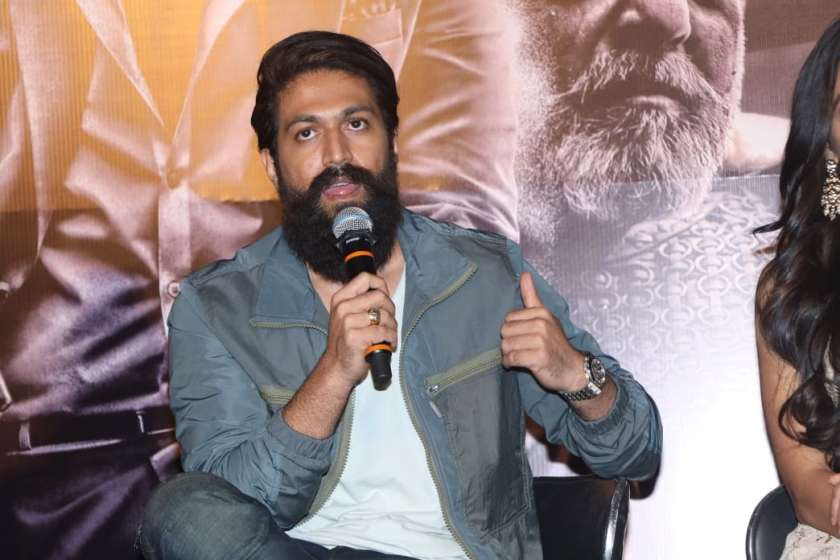 KGF Chapter 2: Hundreds of excited fans gather to meet Yash; actor ...