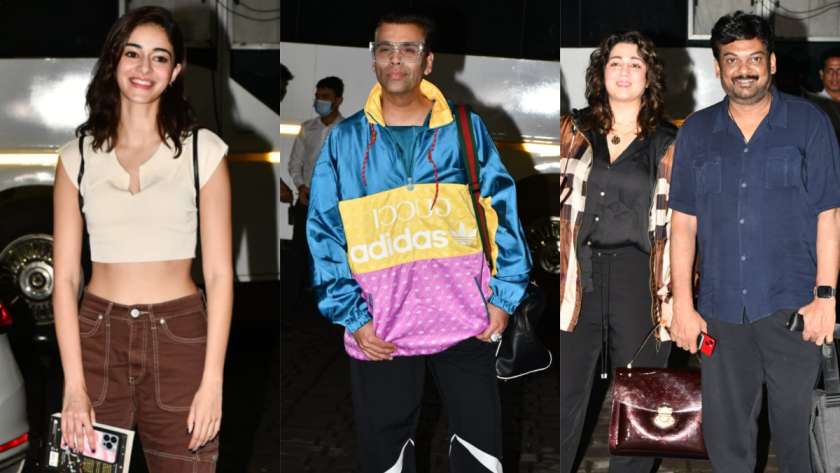 Liger trailer launch: Ananya Panday, Karan Johar, Charmme Kaur & other ...