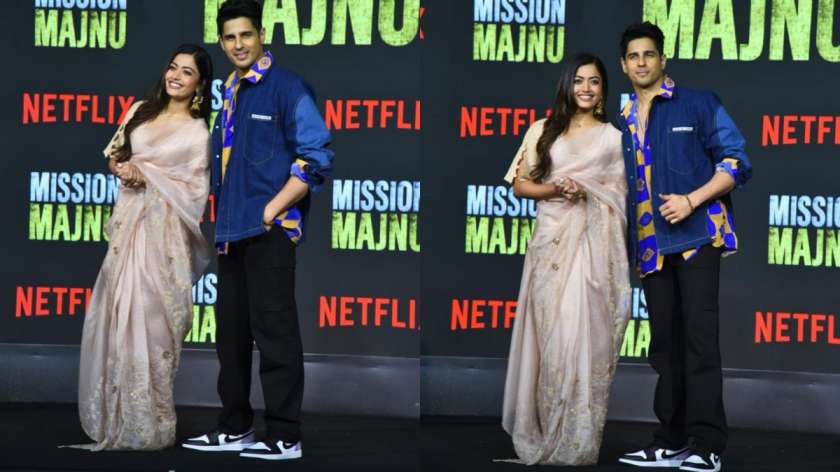 Mission Majnu: Sidharth Malhotra and Rashmika Mandanna dazzle at ...