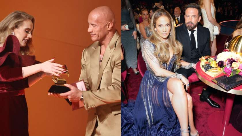 Grammy 2023: Viral photos from Awards ceremony feat The Rock, Adele ...