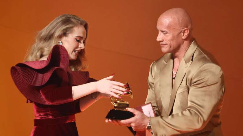 Grammy 2023: Viral photos from Awards ceremony feat The Rock, Adele ...