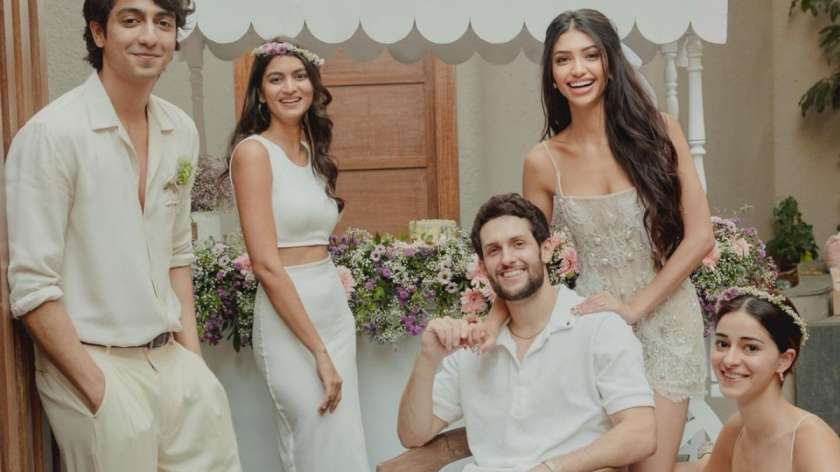 Ananya Panday's cousin Alanna's bridal shower is a white spectacle ...