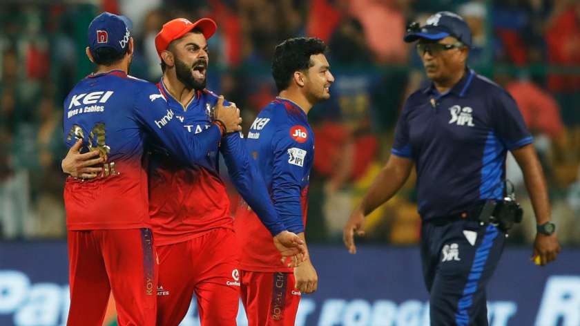 RCB celebrate thrilling win over CSK to enter dream playoffs