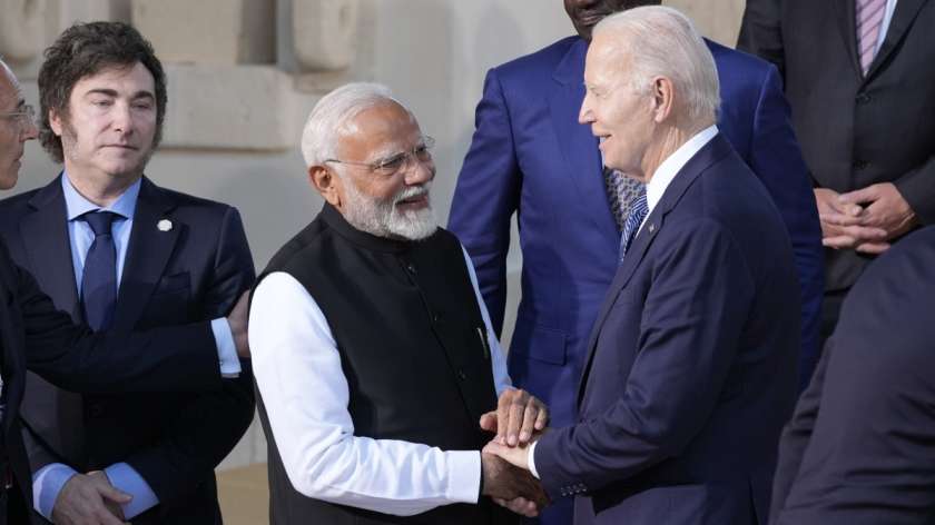 Handshakes and hugs mark PM Modi's first overseas visit to Italy post ...