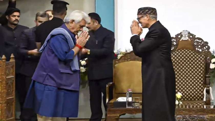 Omar Abdullah, Cabinet ministers take oath as Jammu and Kashmir gets new govt | In Pics