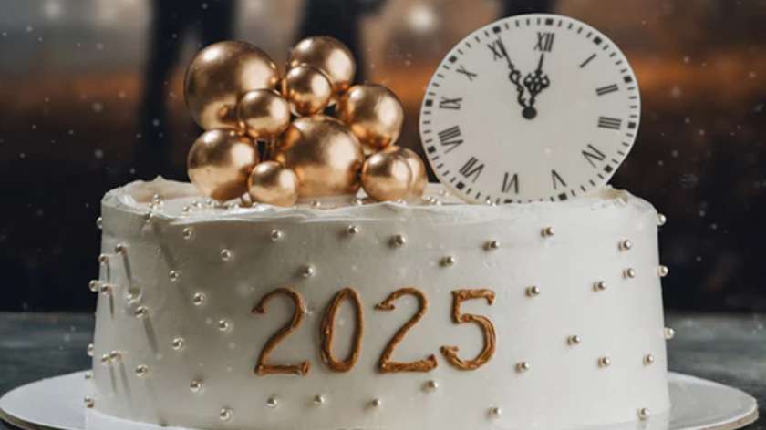 New Year 2025: 5 unique cake design ideas to leave your guests surprised