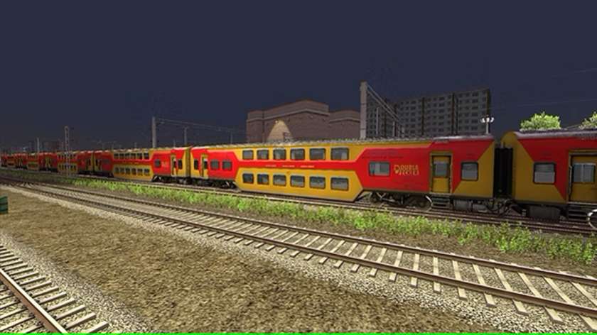 India's first double decker train