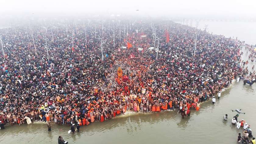 Mahakumbh 2025: ISRO shares stunning before-and-after images of Kumbh Mela
