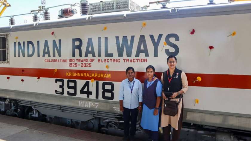 Rajya Rani Express operated by all-women crew marking 100 years of ...