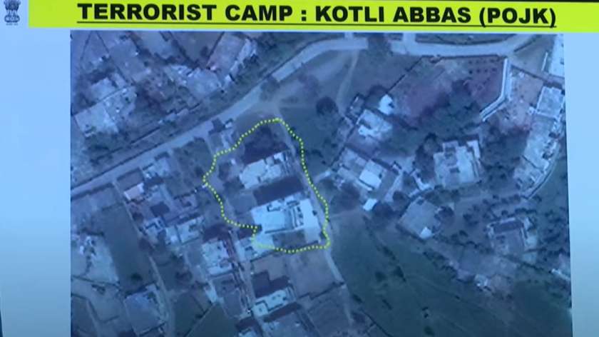 From Kotli Abbas to Markaz Taiba: Indian Army shares before and after ...