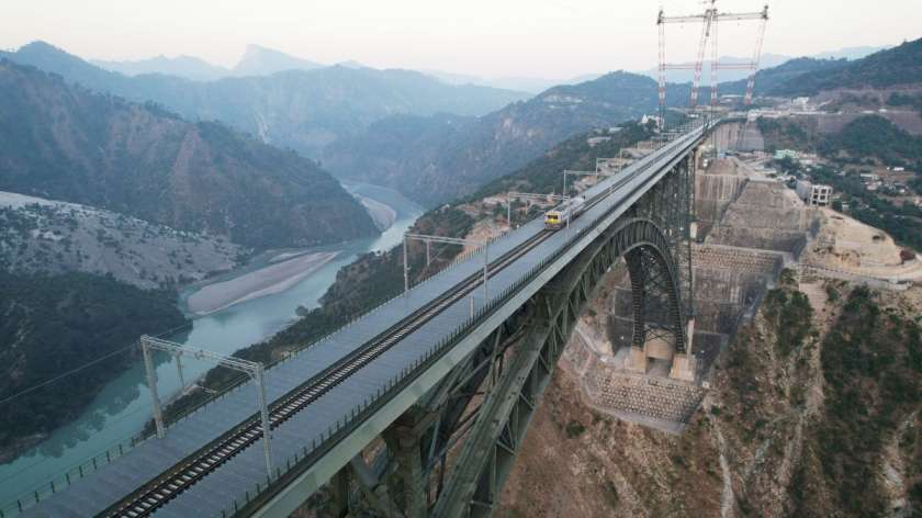 Chenab Bridge inauguration: Glimpses of world's highest rail arch bridge, PM Modi opens iconic ...