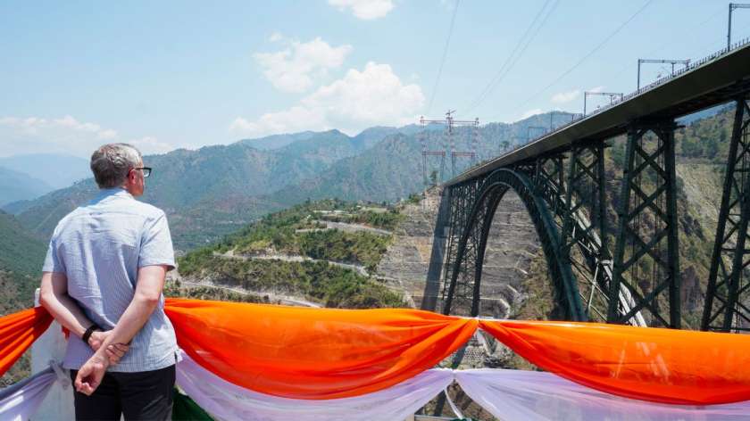 Chenab Bridge inauguration: Glimpses of world's highest rail arch ...