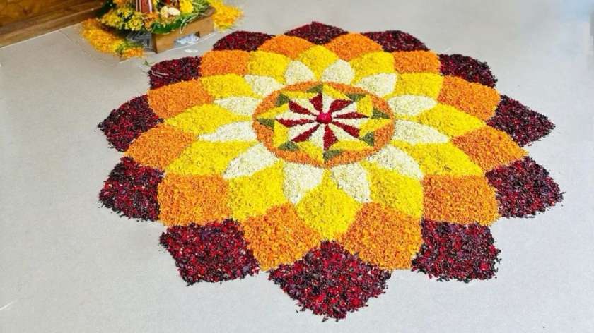 Easy and elegant Pookalam designs for Onam 2025 at home - India TV News