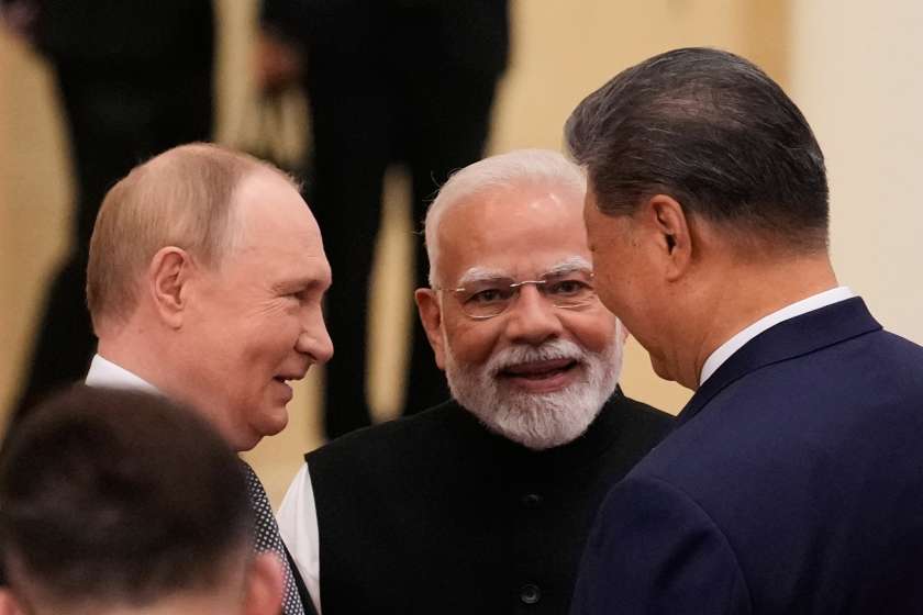 PM Modi meets world leaders at SCO Summit: Warm moments with Putin and Xi Jinping | In pics