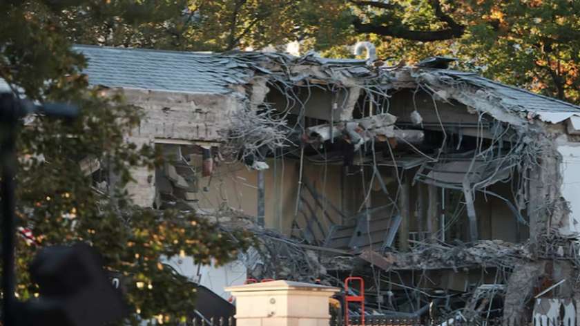 East Wing of White House bulldozed to make way for Trump's USD 250 ...