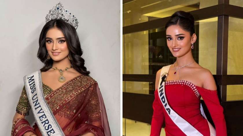 Miss Universe India 2025 Manika Vishwakarma's standout looks ahead of the pageant